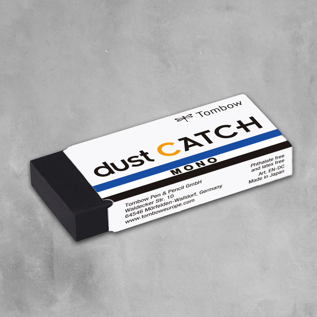 Tombow MONO Dust CATCH | Staubfreier Radiergummi